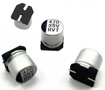 100UF 16V V-Chip Standard Electrolytic Capacitor