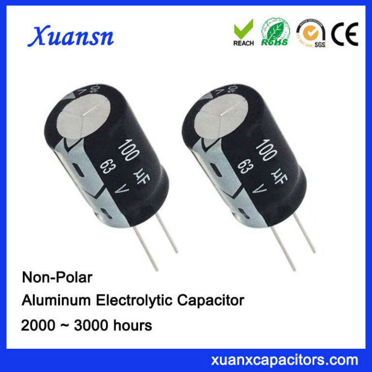 63v 100uf Non Polarized Capacitor Electrolytic manufacturer