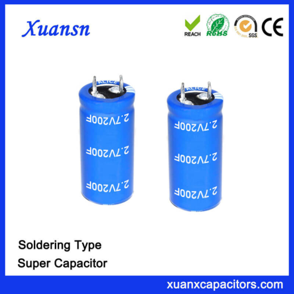 Graphene supercapacitor 2.7V 200F hot Products, farad super capacitor
