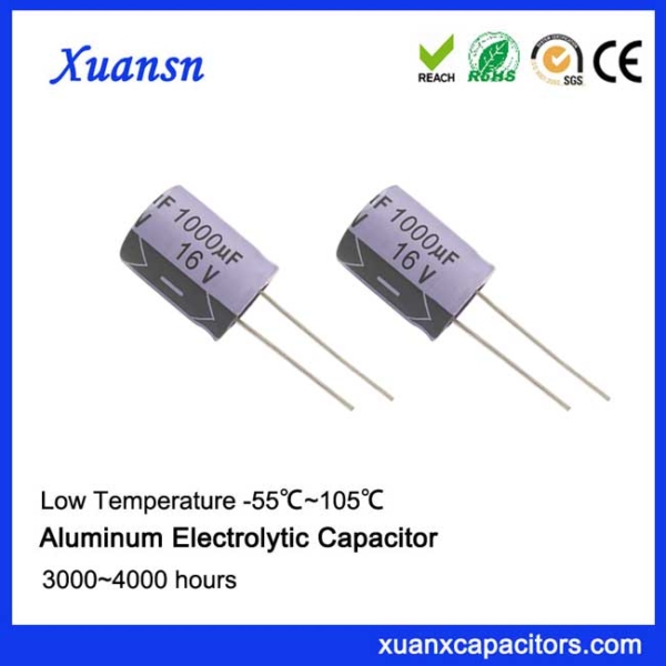 Purple shell electrolytic capacitor,Low ESR, Long Life, Low Temperature-55℃