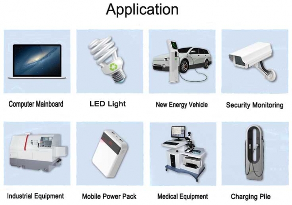 Best solid capacitor 560uf/10v for mobile phone adapter