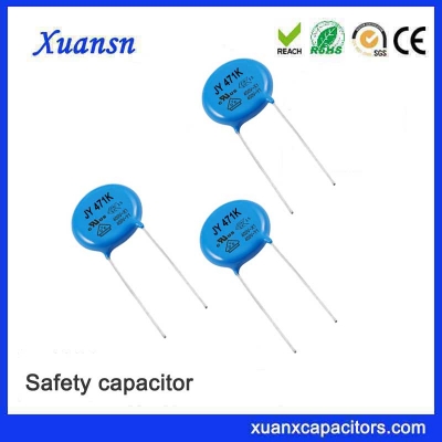 300VAC safety capacitor Y2 471K manufacturer | xuansn capacitor MFR