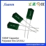 100nf capacitor polyester film 2A104J 0.1UF 100V green | Dongguan ...