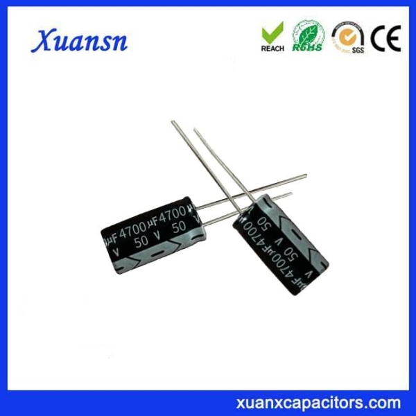 Electrolytic Capacitor 4700uF 50V Use For Chargers | Dongguan Xuanxuan ...